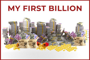 My First Billion Paper Print - Decorative, Quotes & Motivation ...