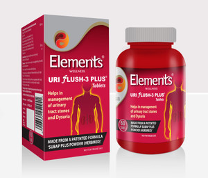 Elements Wellness Uri Flush 3 Plus Tablets Price in India - Buy ...