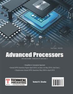 Advanced Processors for SPPU 15 Course (TE - II - E&Tc - 304189): Buy ...