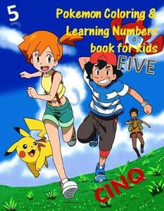Pokemon Coloring & Learning Numbers book for kids: Buy Pokemon Coloring ...