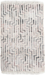 Fabindia Blue Blended Dhurrie - Buy Fabindia Blue Blended Dhurrie ...