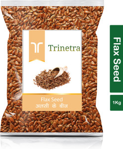 Trinetra Best Quality Flax Seed/Alsi Ke Beej 1Kg Brown Flax Seeds Price ...