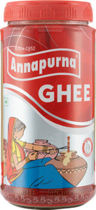 Annapurna Ghee 1 L Glass Bottle Price in India - Buy Annapurna Ghee 1 L ...