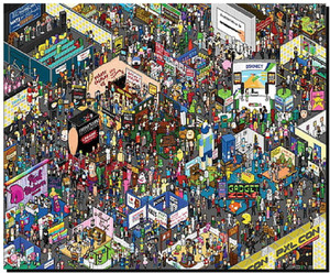 SKY DOT artwork pixel art mythbusters michael bay Non Slip Base ...