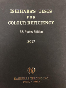 Scientific_hub Original Ishihara Test Chart Books For Color Deficiency ...