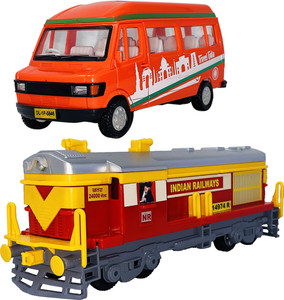 Gift Box 2 Small Size Plastic Made Indian Miniature Model Tempo Tourist ...