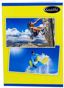 Saathi 5 A4 Notebook ruling 140 Pages Price in India - Buy Saathi 5 A4 ...