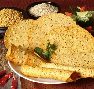 Nature's Bliss Home Made Special Chana lasun Papad / Chana Papad Garlic ...