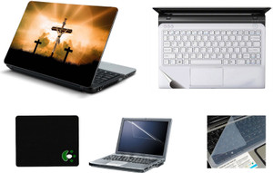 Mitram 5in1 Laptop Accessories Combo 15.6 Inch God Jesus laptop Skins ...