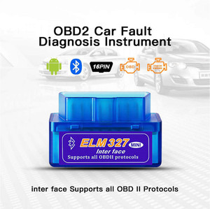 iWin Imported Mini ELM327 Bluetooth ELM 327 V2.1 Interface OBD2/OBD II ...