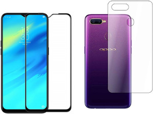 Mobilive Front and Back Tempered Glass for Oppo F9 Pro Front Tempered ...