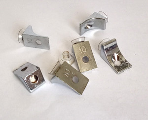 Hardware Shelf Support L-Shaped Clips (6 Pcs) GP001 2cm Shelf Bracket ...