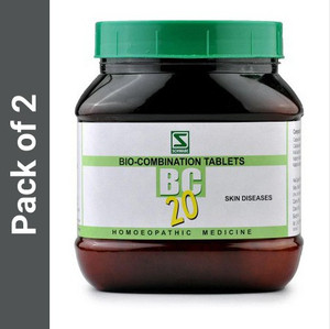 Dr.Willmar Schwabe India Bio-combination BC 20 Tablets Price in India ...