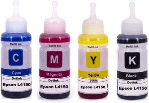 Refill Ink Compatible for L4150, L4160, L6160, L6170 & L6190 Inkjet ...