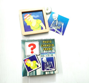 A SARKAR MAGIC WORLD Photo Changer Frame Magic / Lady to Skeleton ...
