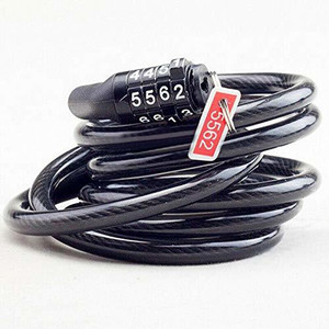 Giffy ®Cycling Motorcycle Safety Cable Wire Bike Lock with "4 Digit ...