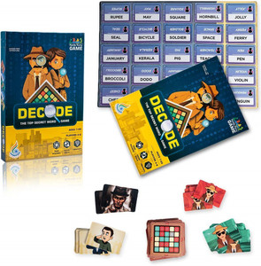 ARNIYAVALA Decode The TOP Secret Word Board Game for Ages 7 and Above ...