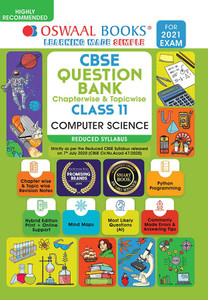 Oswaal CBSE Question Bank Class 11 Computer Science (Reduced Syllabus ...