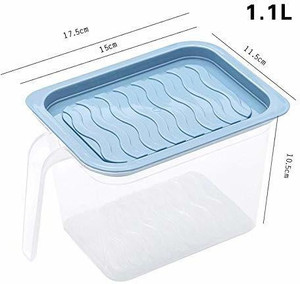 Riley Plastic Fridge Container - 1100 ml Price in India - Buy Riley ...