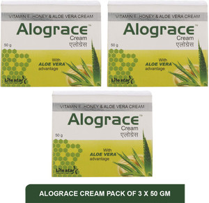 alograce Dry Skin Cream (pack of 3) 50g - Price in India, Buy alograce ...