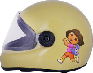 Sage Square Adjustable "Dora" Cartoon Design Full Face Helmet, Kids ...