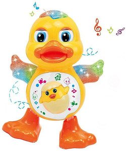 Haulsale Dancing Duck Toy for Kids with Flashing Lights & Musical ...