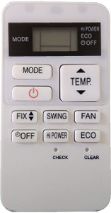 SIDDHI AC Remote Control Compatible for Toshiba AC Model no - 178 ...