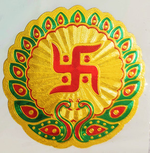 STICKER 11.43 cm satya Self Adhesive Sticker Price in India - Buy ...