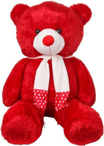 Teddy Weddy Cute & Boosty Mofflar Teddy Bear Red Colour - 91 cm - Cute ...