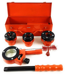 Homdum Ratchet Steel Pipe Die G&B Set BSP Threader Tool Kit for ...