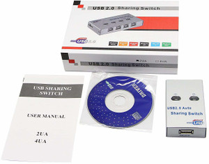 microware High Speed Premium Auto USB Sharing Switch, Auto Printer ...