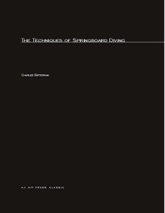 The Techniques Of Springboard Diving: Buy The Techniques Of Springboard ...