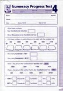 Numeracy Progress Test: Pack of 10 Test 4: Buy Numeracy Progress Test ...