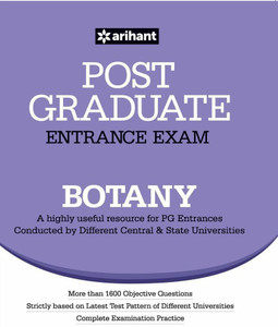 Post Graduate Entrance Examination Botany: Buy Post Graduate Entrance ...
