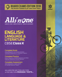 All in One English Language & Literature Class 10th: Buy All in One ...