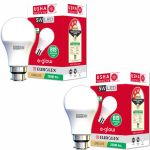 Usha Shriram 5 W Basic Round B22 LED Bulb Price in India - Buy Usha ...