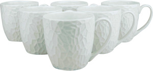 PEARL Pack of 6 Bone China Marvel Fine Tableware Bone China Tea Cups ...