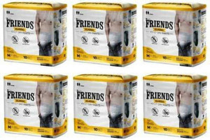 FRIENDS CLASSIC ADULT DRY PANTS MEDIUM-(10 PIECES) (PACK OF 6) ADULT ...