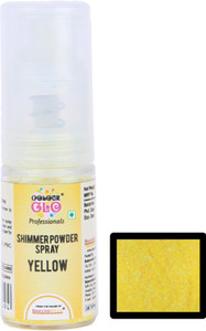 Colour Glo Edible Shimmer Powder Spray Yellow Price in India - Buy ...