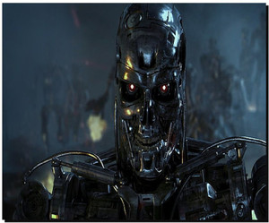 SKY DOT terminator movies cyborg endoskeleton Non Slip Base Mousepad ...