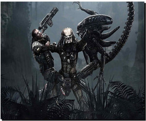 SKY DOT predator movie aliens movie video games xenomorph Non Slip Base ...
