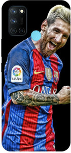 PRINTVEESTA Back Cover for Realme C17 messi, lione messi, famous ...