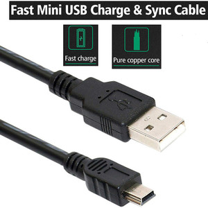 HIPE Micro USB Cable 5 m USB 2.0 Type A to Mini 5 pin Type B Cable for ...