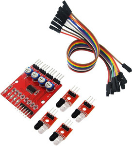 Prime Intact Four-Way Infrared Tracing 4 Channel Tracking Line Sensor ...