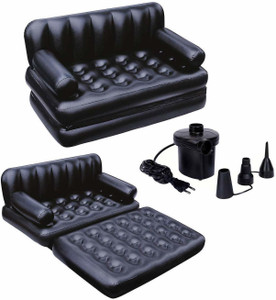 Marvino Inflatable Sofa PVC 3 Seater Inflatable Sofa Price in India ...
