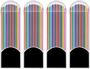 Flipkart.com | FRKB 48 Pieces Colored Lead Refills, 2.0 mm, 90 mm Tall ...