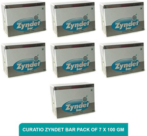 CURATIO Zyndet Bar | Moisturizing Soap (Pack of 7)100g - Price in India ...