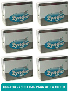 CURATIO Zyndet Bar | Body Wash For Dry Skin (Pack of 6)100g - Price in ...