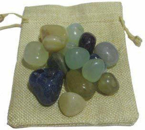 Plus Value Premium Multi Colour Mix With Onyx Pebbles With Jute Bag ...