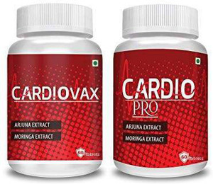 Vokin Biotech Natural Cardiovax 60 tablets + CardioPro 60 Pack of 2 ...